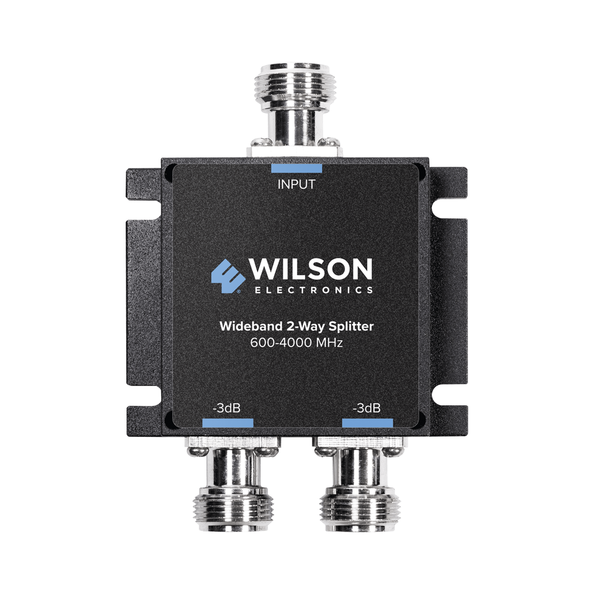 Divisor de potencia (Splitter) de dos vías para 600-4000 MHz. – ProLink