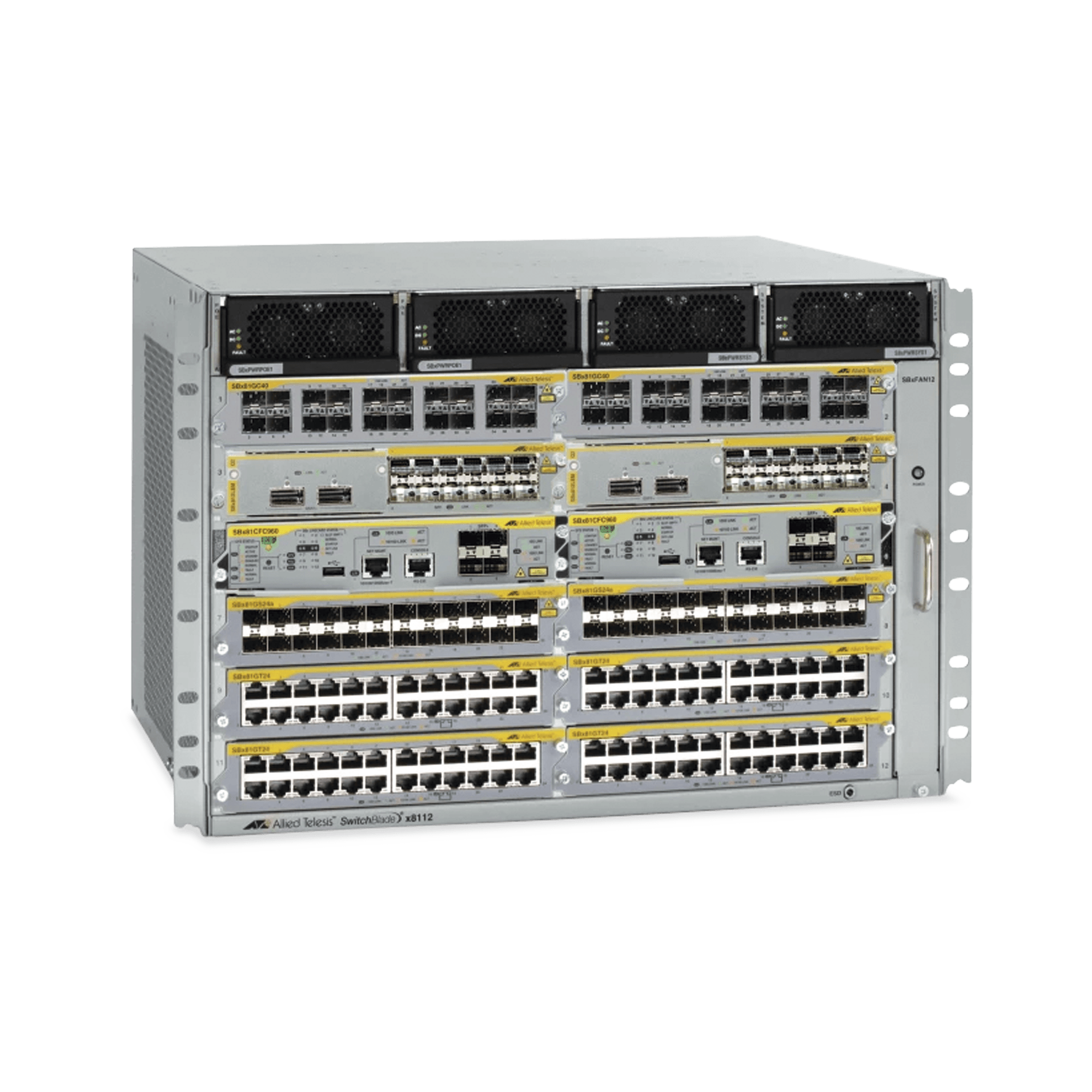 Switch Blade SBx8112 Chasis de Rack P/12 Slots – ProLink