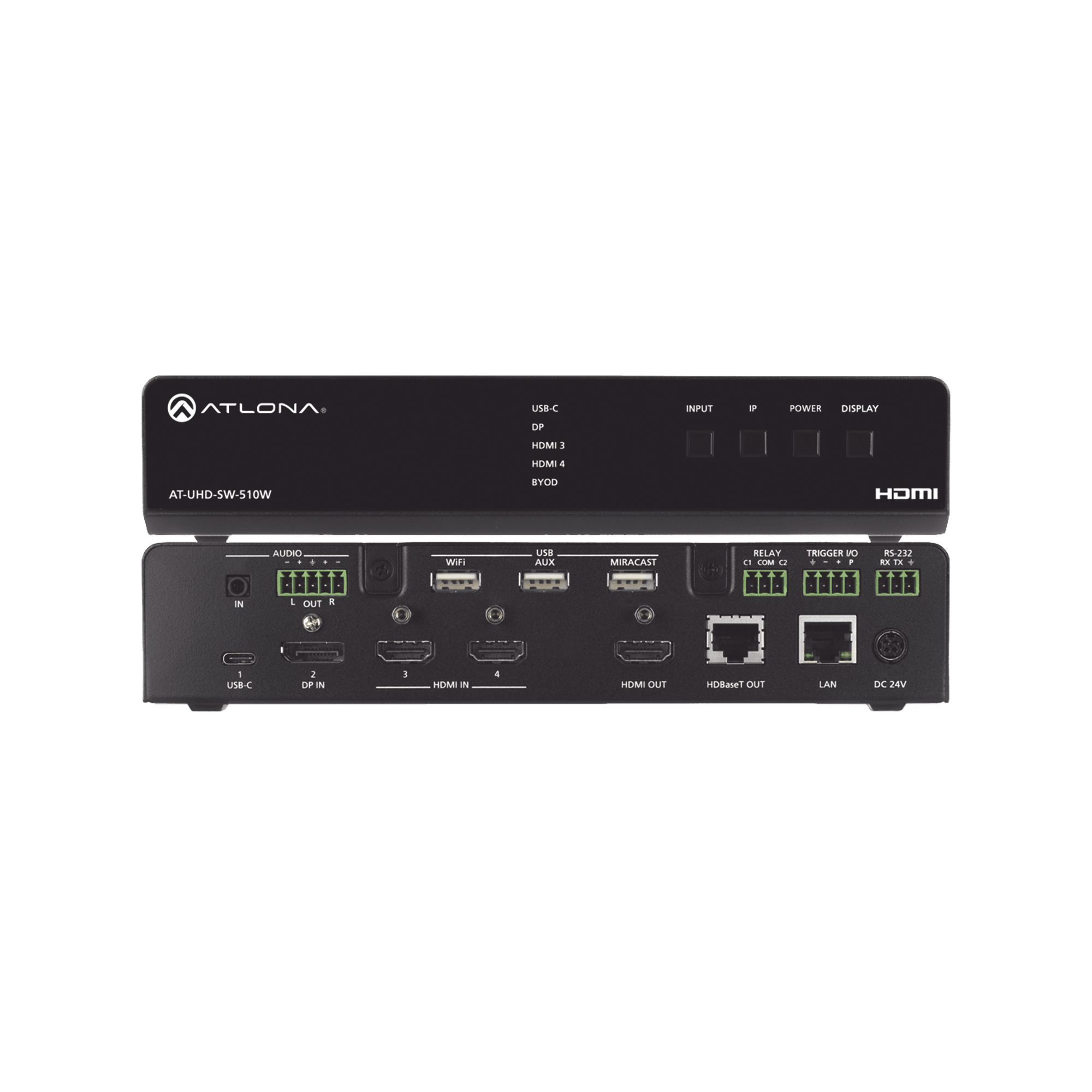 FIVE-INPUT UNIVERSAL SWITCHER WITH WIRELESS PRESENTATION LINK – ProLink