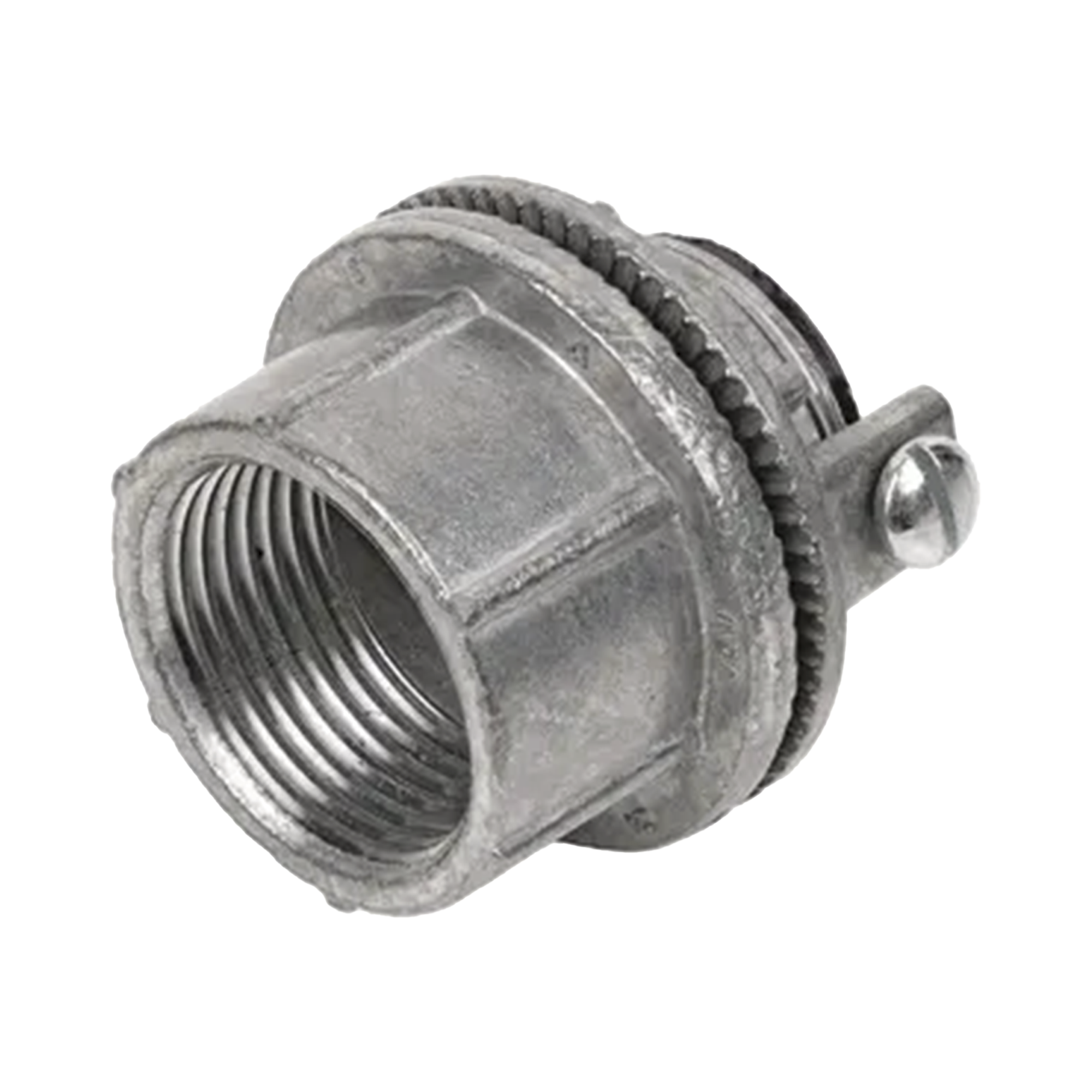 Conector Myers de Zinc 2\" / Con tornillo a tierra / Para Áreas Peligr ...