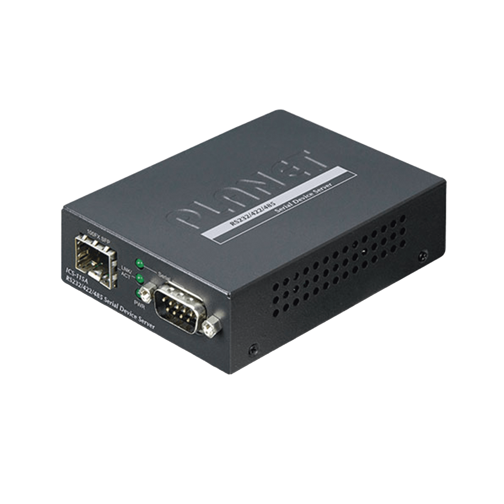 Convertidor de medios RS-232/422/485 a SFP 100 Base-FX – ProLink