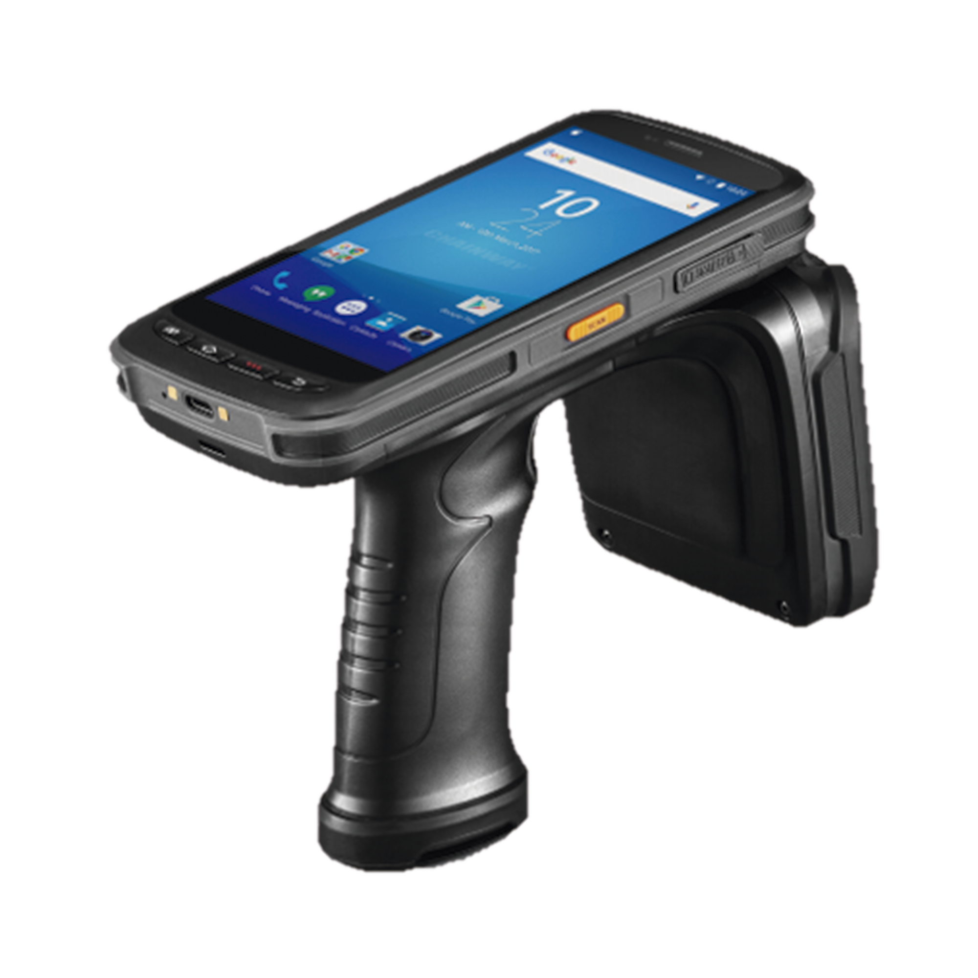 LECTOR RFID PORTATIL CON LECTURA DE LARGA DISTANCIA, IP65 UHF. CONTIEN ...