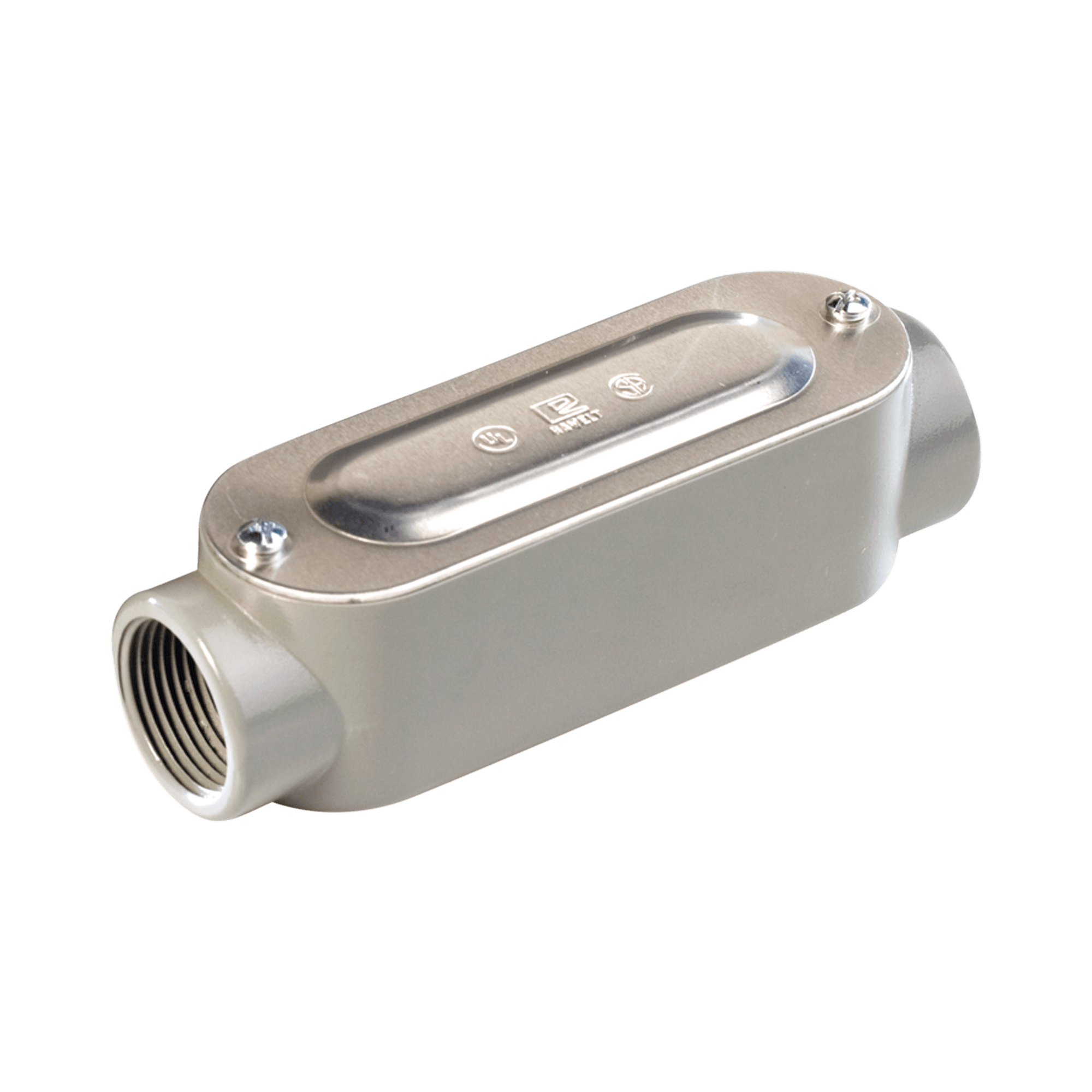Caja Condulet tipo C de 1\" (25.4 mm) Incluye tapa y tornillos. – ProLink