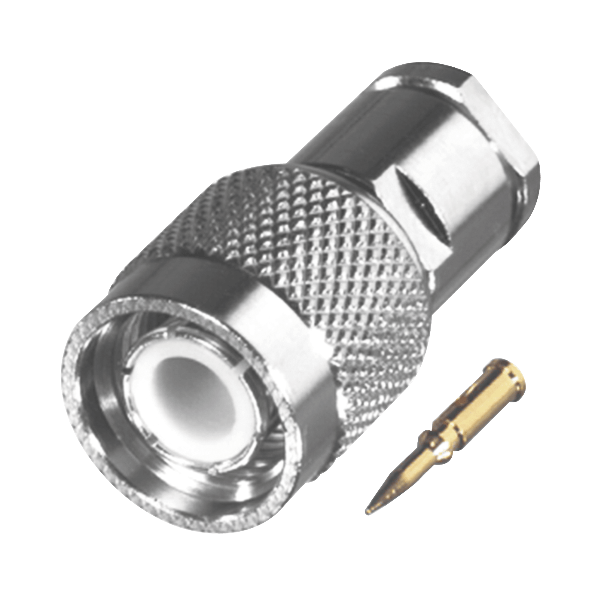 Conector TNC Macho Especial de Rosca, Sin Herrajes para Cables RG-58/U ...