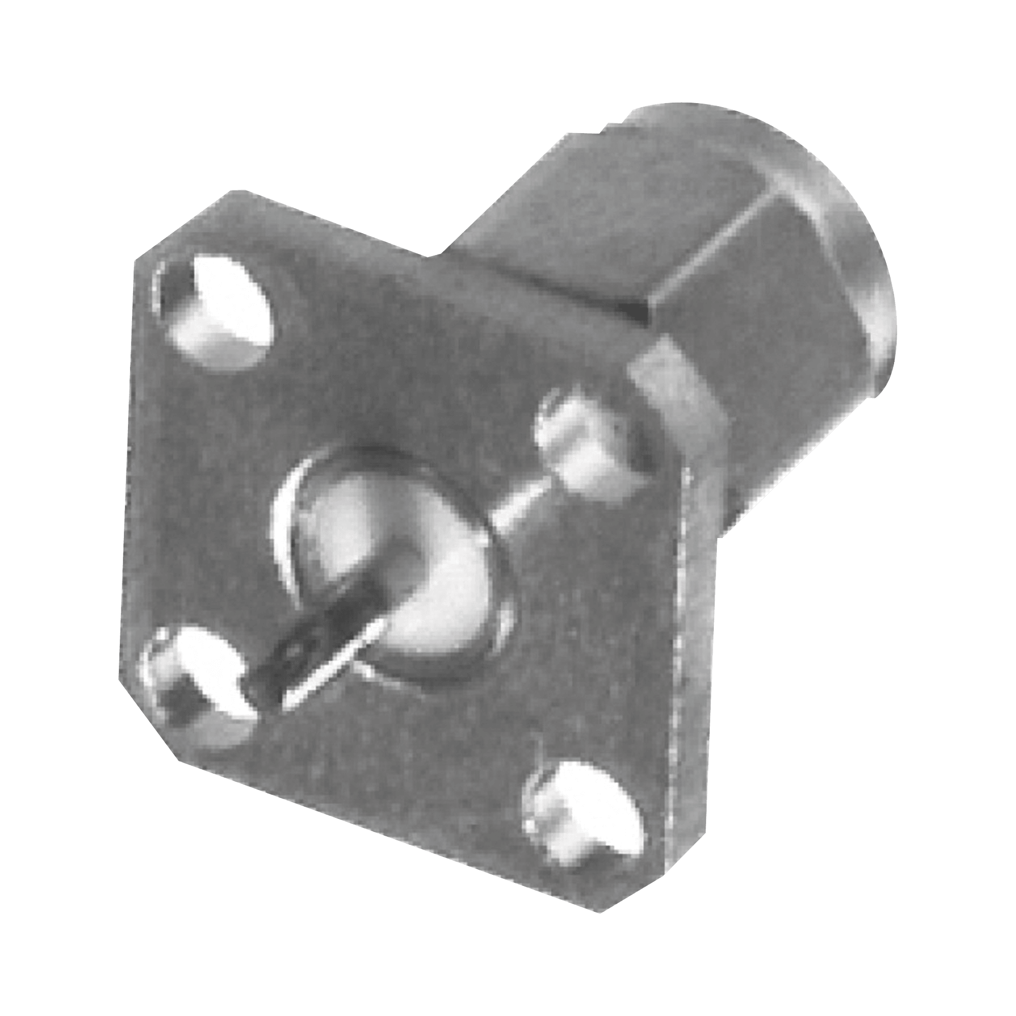 Conector SMA Macho de Montaje en Panel de 4 Perforaciones y Terminal S ...