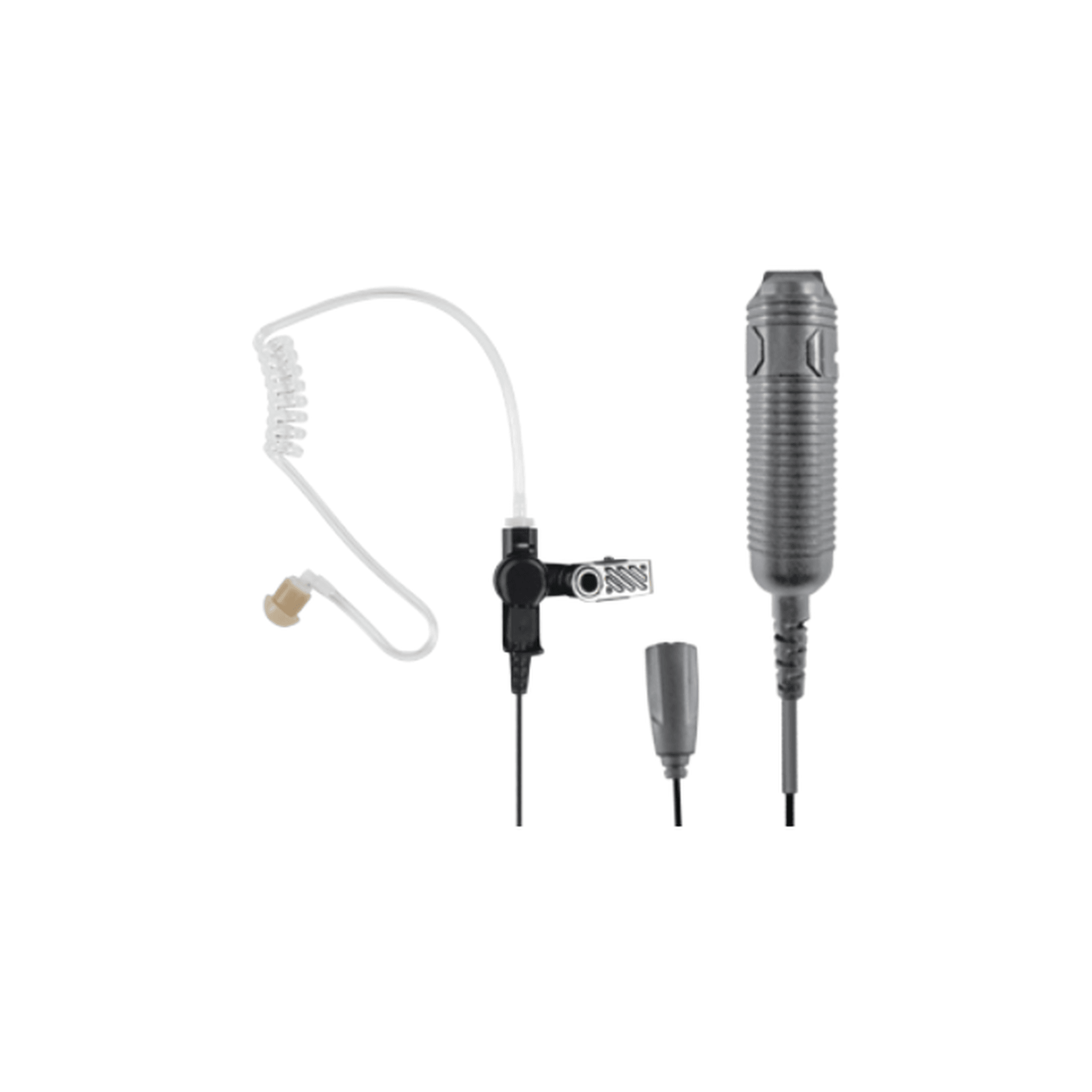 Heavy Duty 3-Wire Surveillance Kit: Features acoustic tube earphone wi ...