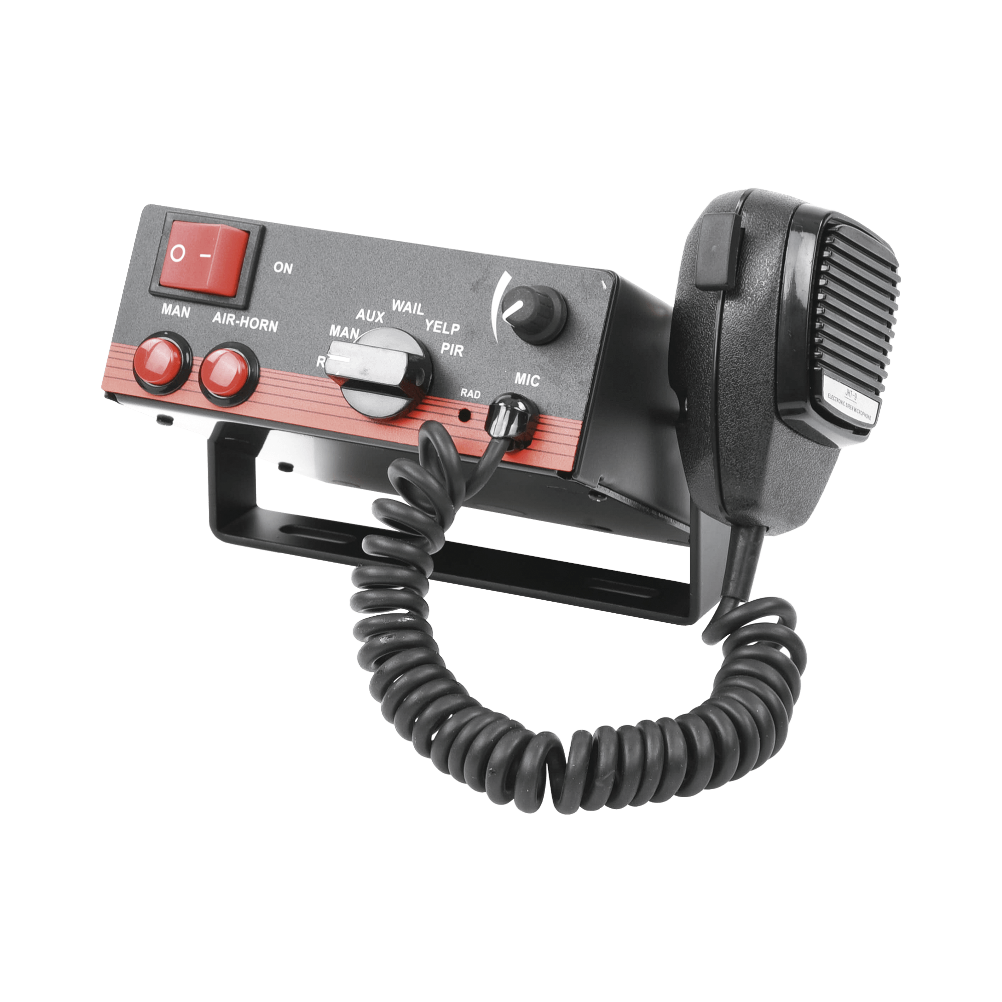 Sirena Vehicular de 100W de Potencia, Con Switch Giratorio de 6 posici ...