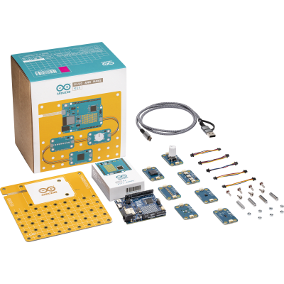 Kit Arduino Plug and Make / Arduino UNO R4 WiFi / 7 Nodos Modulino / C – ProLink